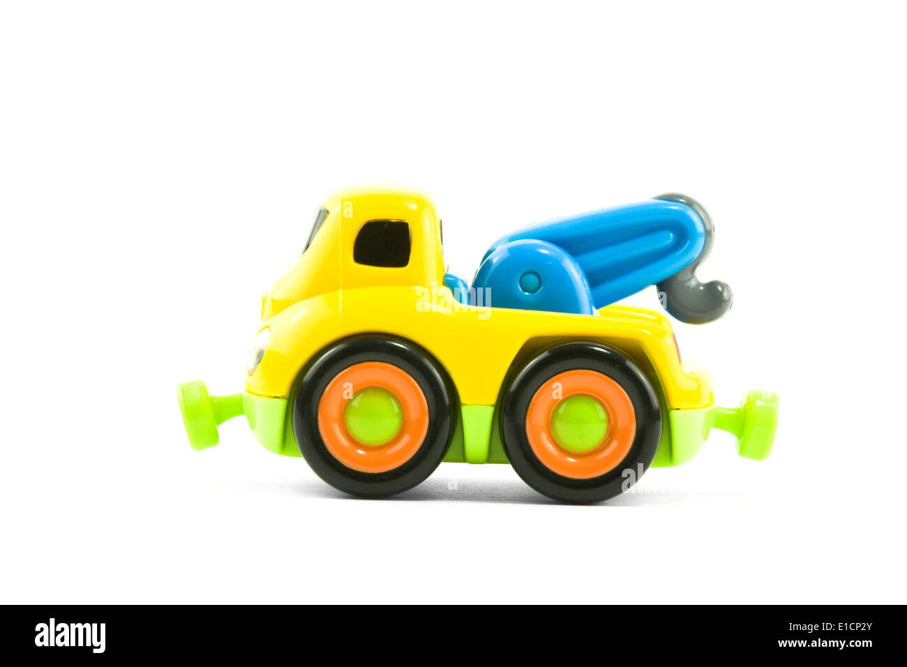 toy pick up truck on white background Stock Photo - Alamy