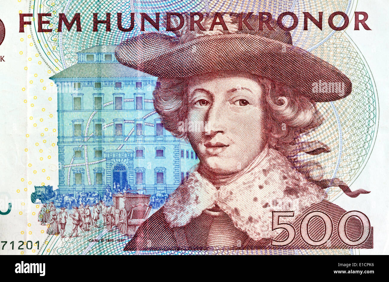 Swedish krona, the currency of Sweden. Several bills Stock Photo - Alamy