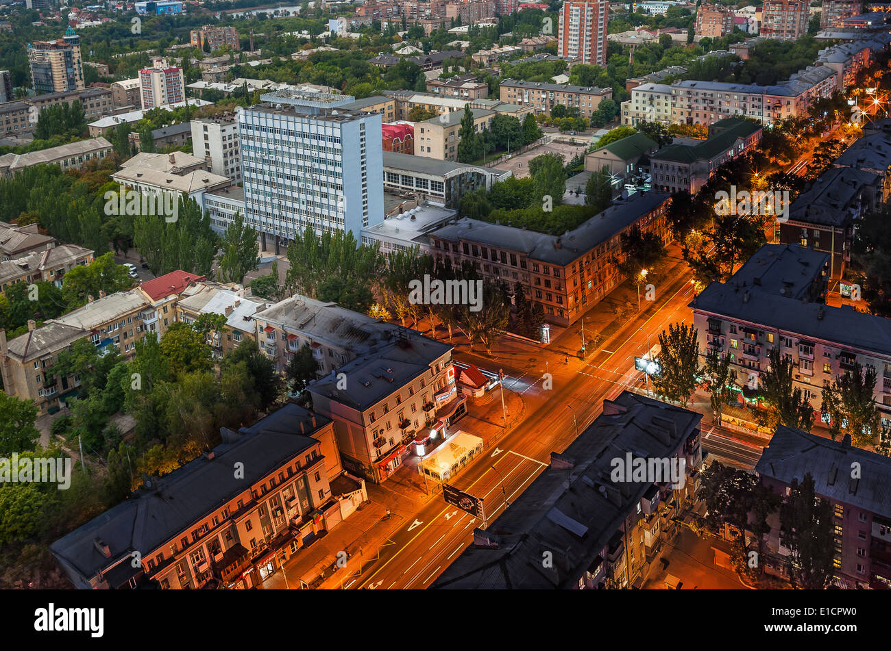 View of Donetsk, Ukraine Stock Photo - Alamy