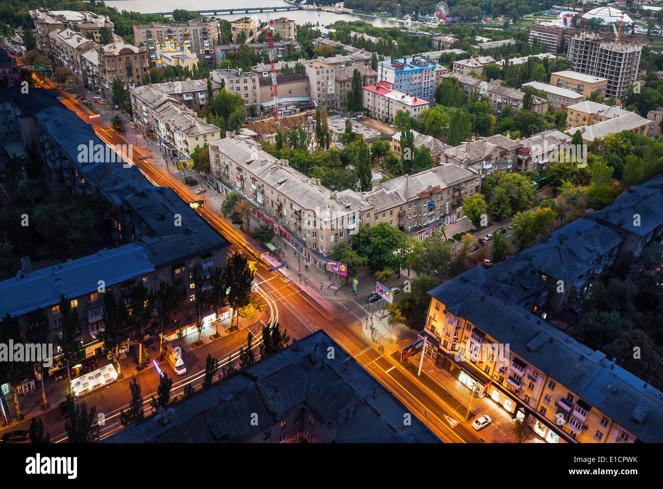View of Donetsk, Ukraine Stock Photo - Alamy