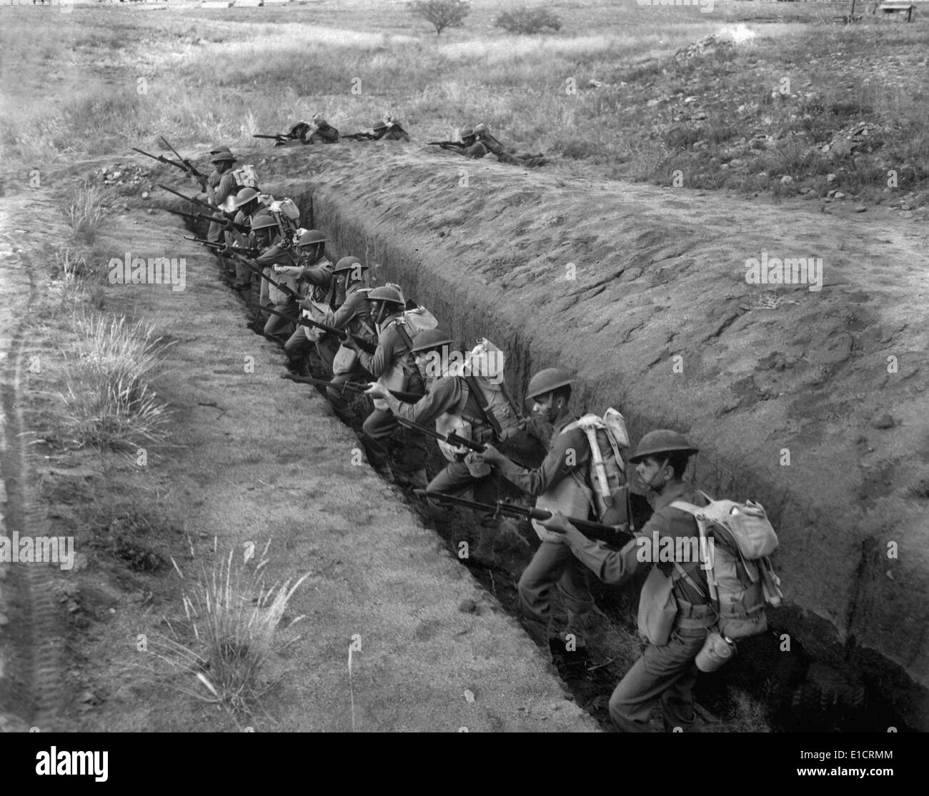 African American soldiers training at Fort Huachuca, AZ, 1942. The 93rd ...