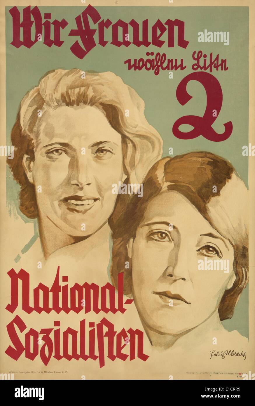 Nazi party poster High Resolution Stock Photography and Images - Alamy