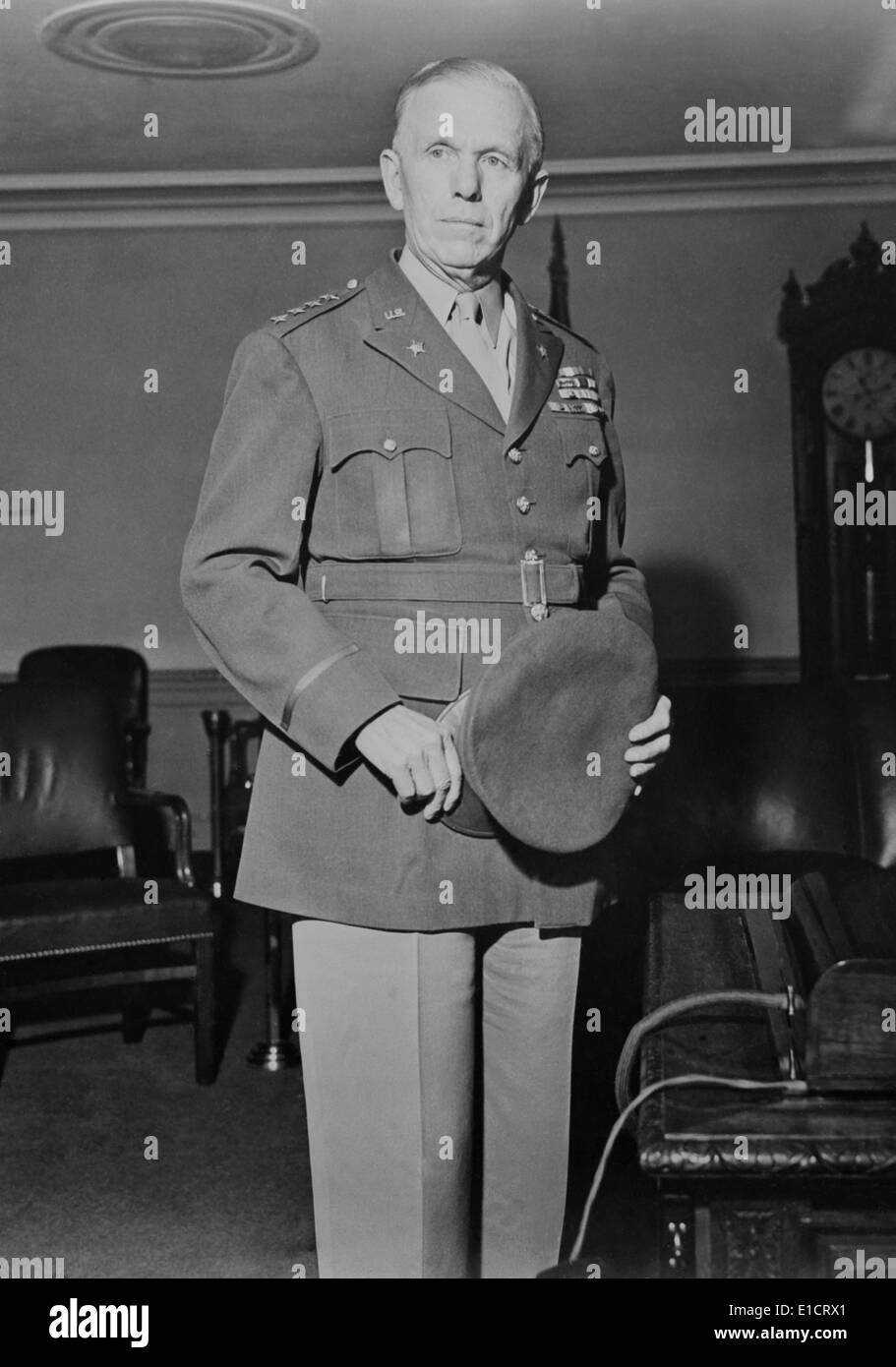 General George C. Marshall, Chief of Staff of the U.S. Armed Forces ...