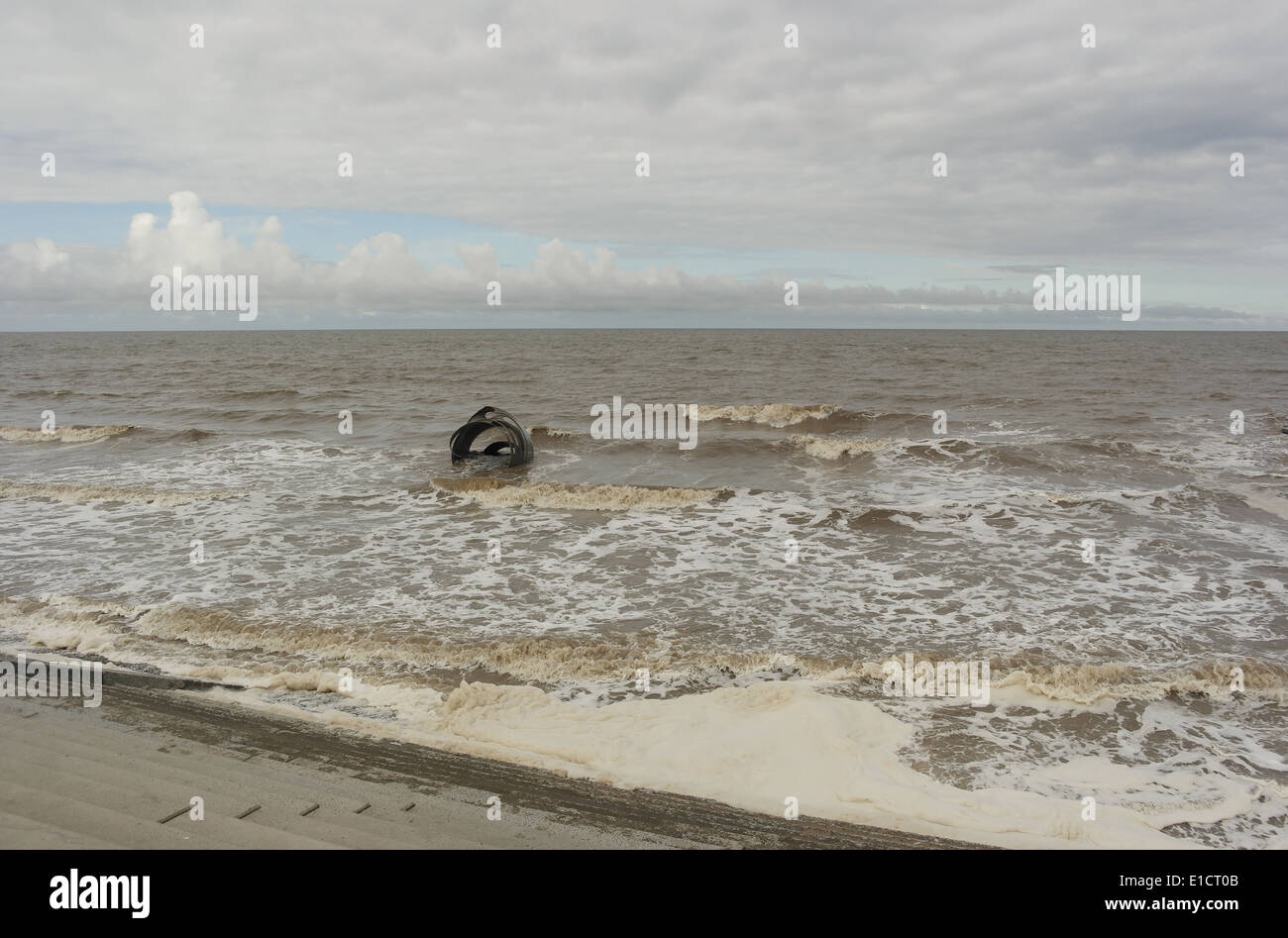 Cleveleys marys shell artwork hi-res stock photography and images - Alamy