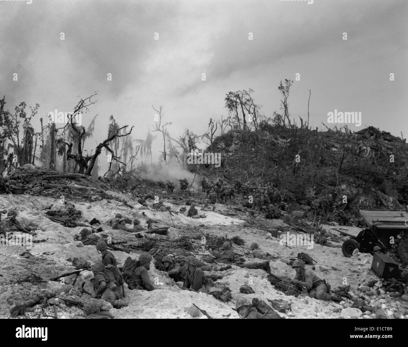 Peleliu world war ii hi-res stock photography and images - Alamy