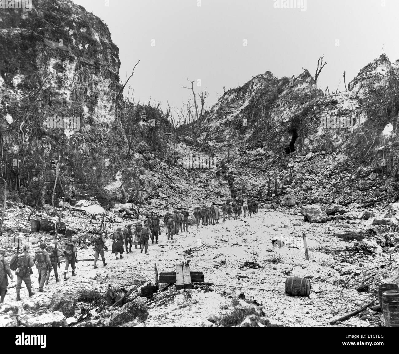 Peleliu world war ii hi-res stock photography and images - Alamy