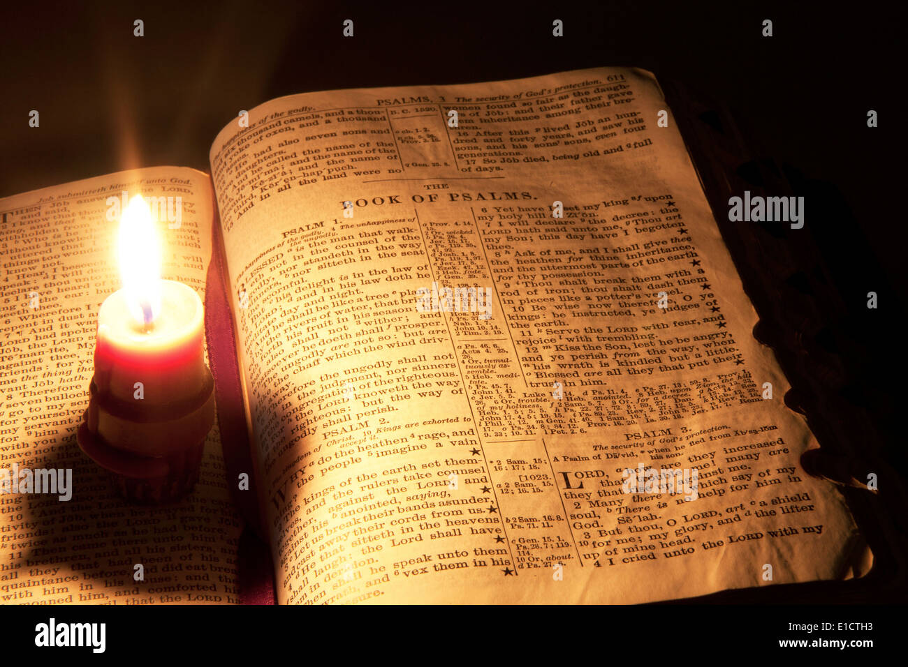 Bible Candle Wallpaper