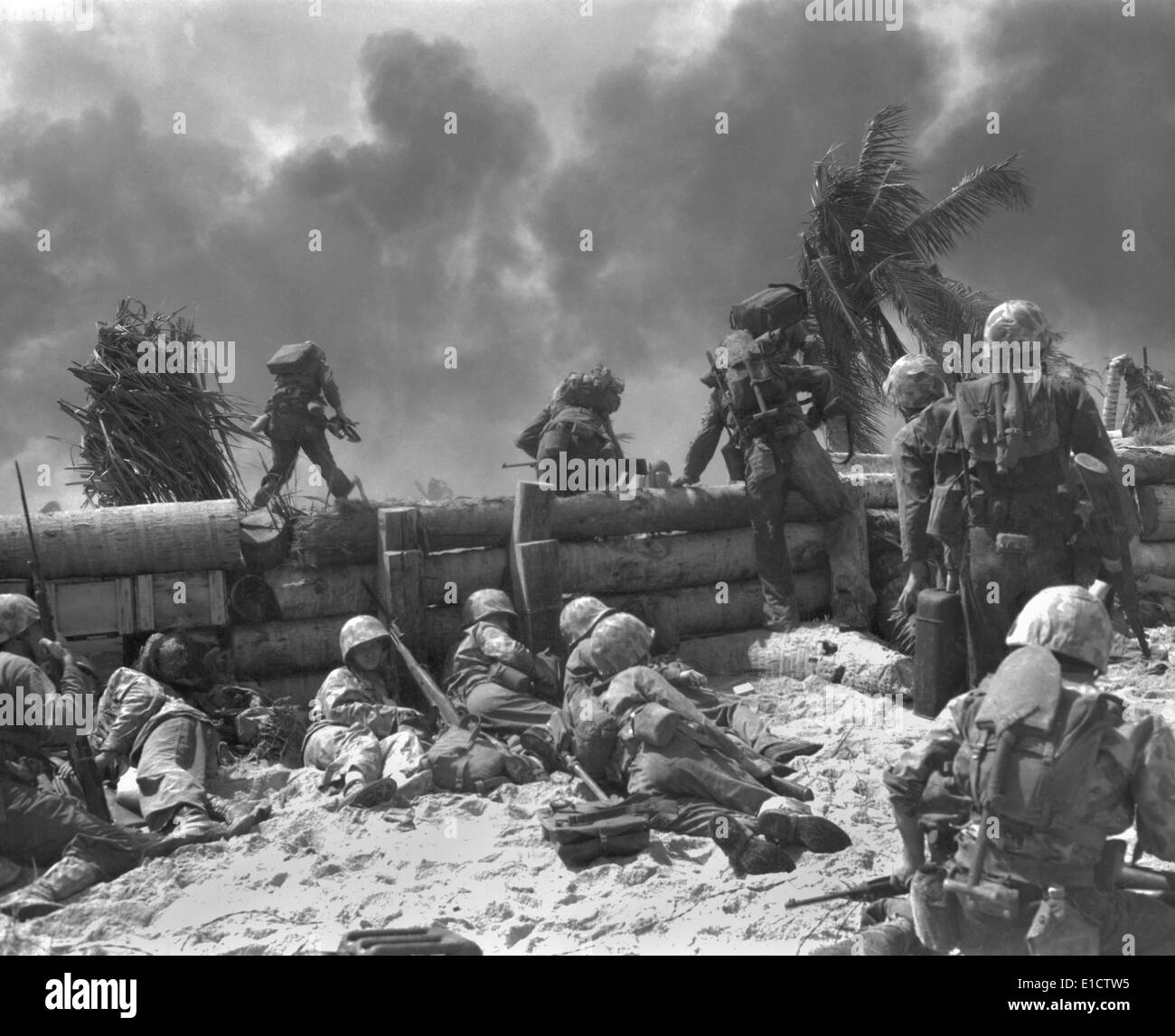 Tarawa beachhead hi-res stock photography and images - Alamy