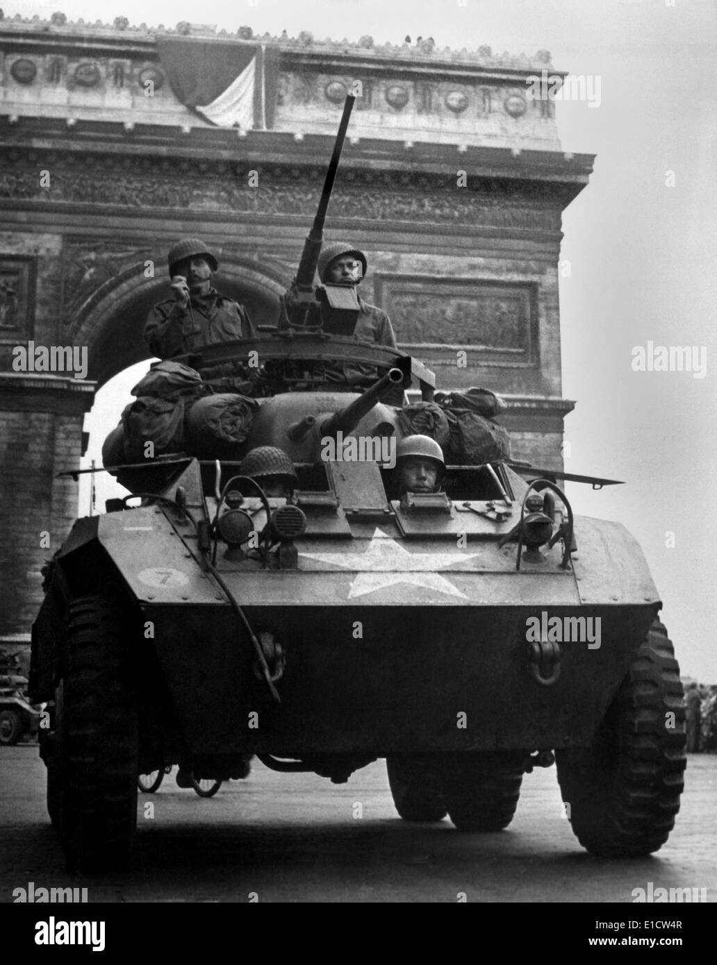 Ww2 tank france 1944 hi-res stock photography and images - Alamy