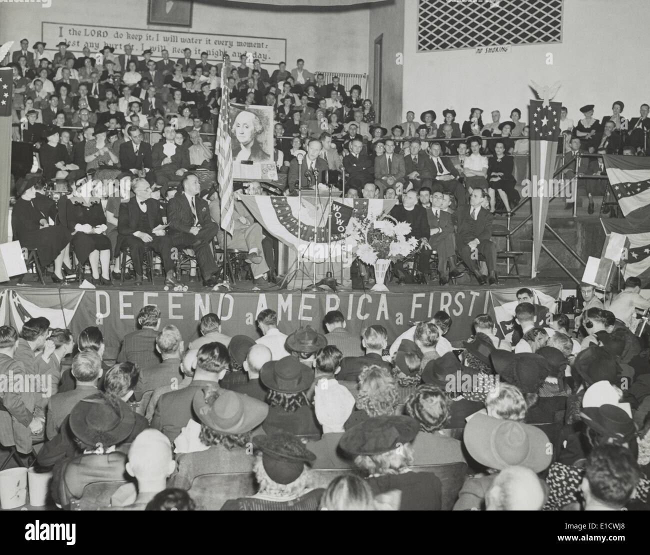 America first rally 1940s hi-res stock photography and images - Alamy