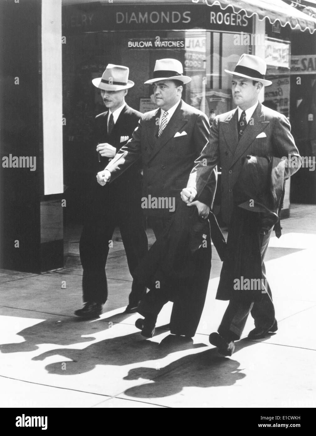 Edgar j hoover hat Black and White Stock Photos & Images - Alamy