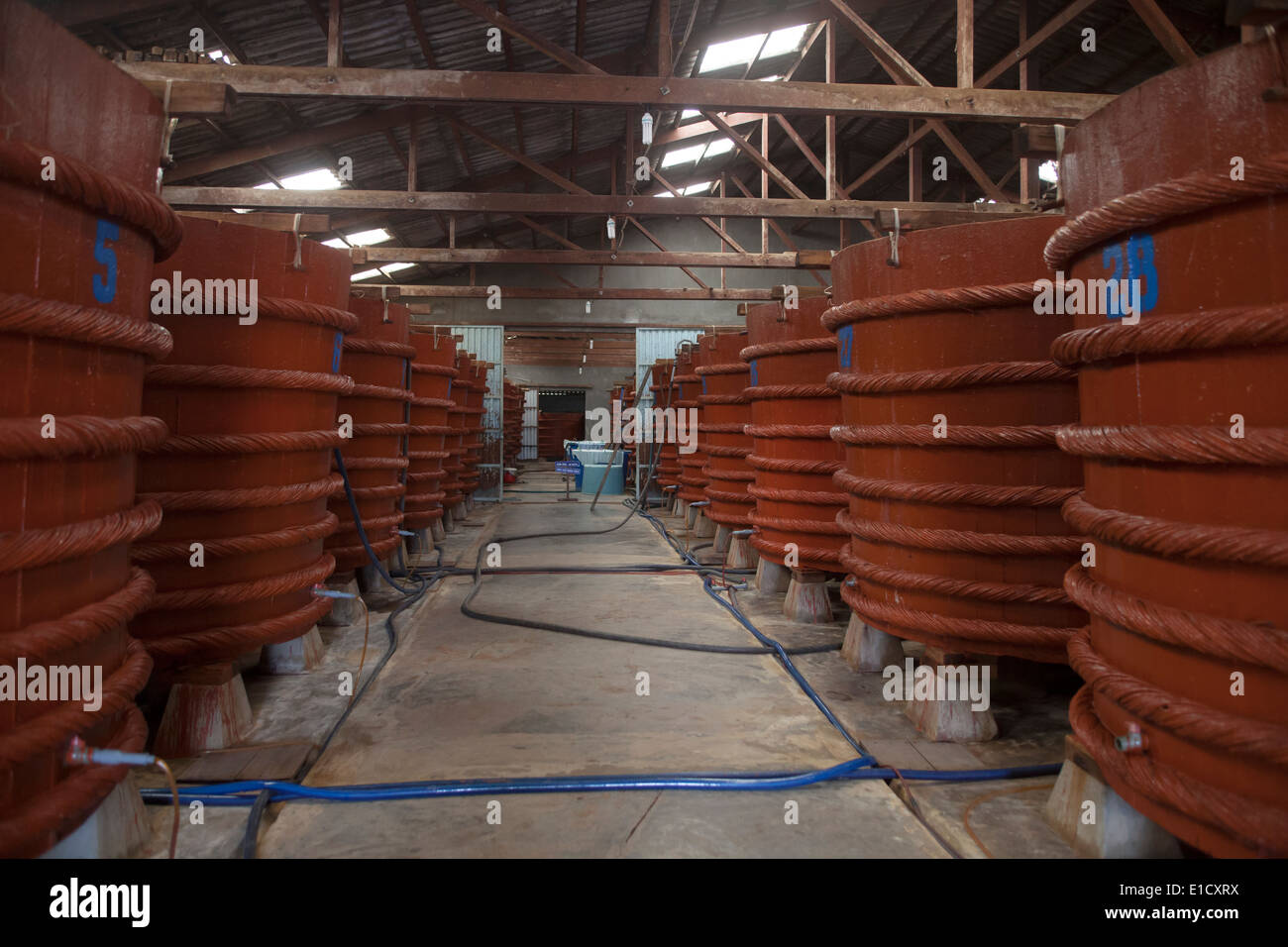 Vats factory hi-res stock photography and images - Alamy