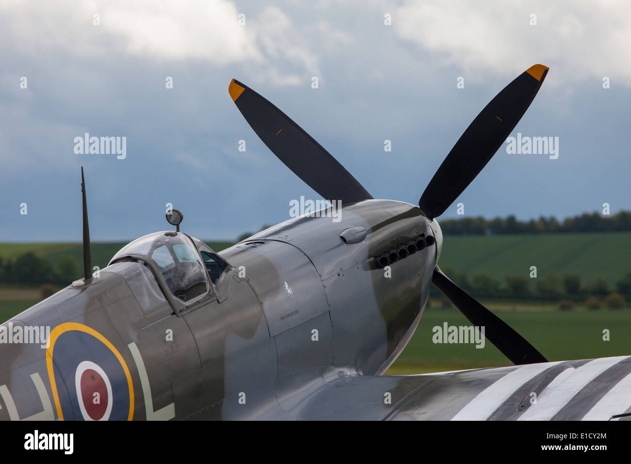 Spitfire stripes hi-res stock photography and images - Alamy