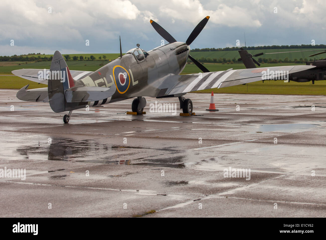 The longest day spitfire hi-res stock photography and images - Alamy