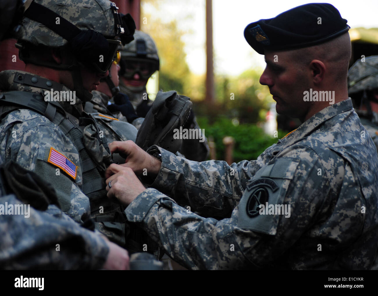 U.S. Army Sgt. 1st Class John Beverage, of Delta Company, 1st Battalion ...