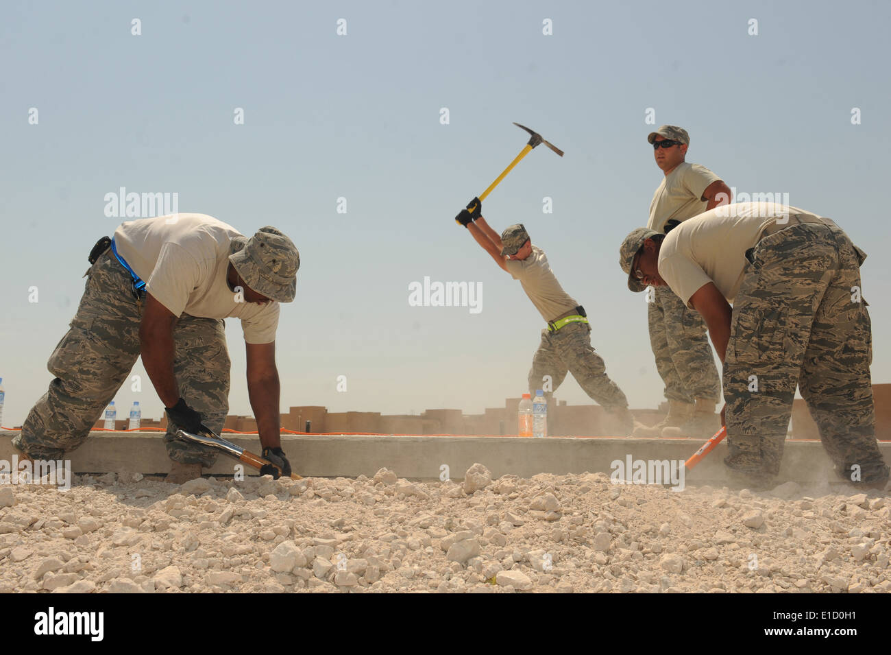 379th expeditionary civil engineer squadron hi-res stock photography ...