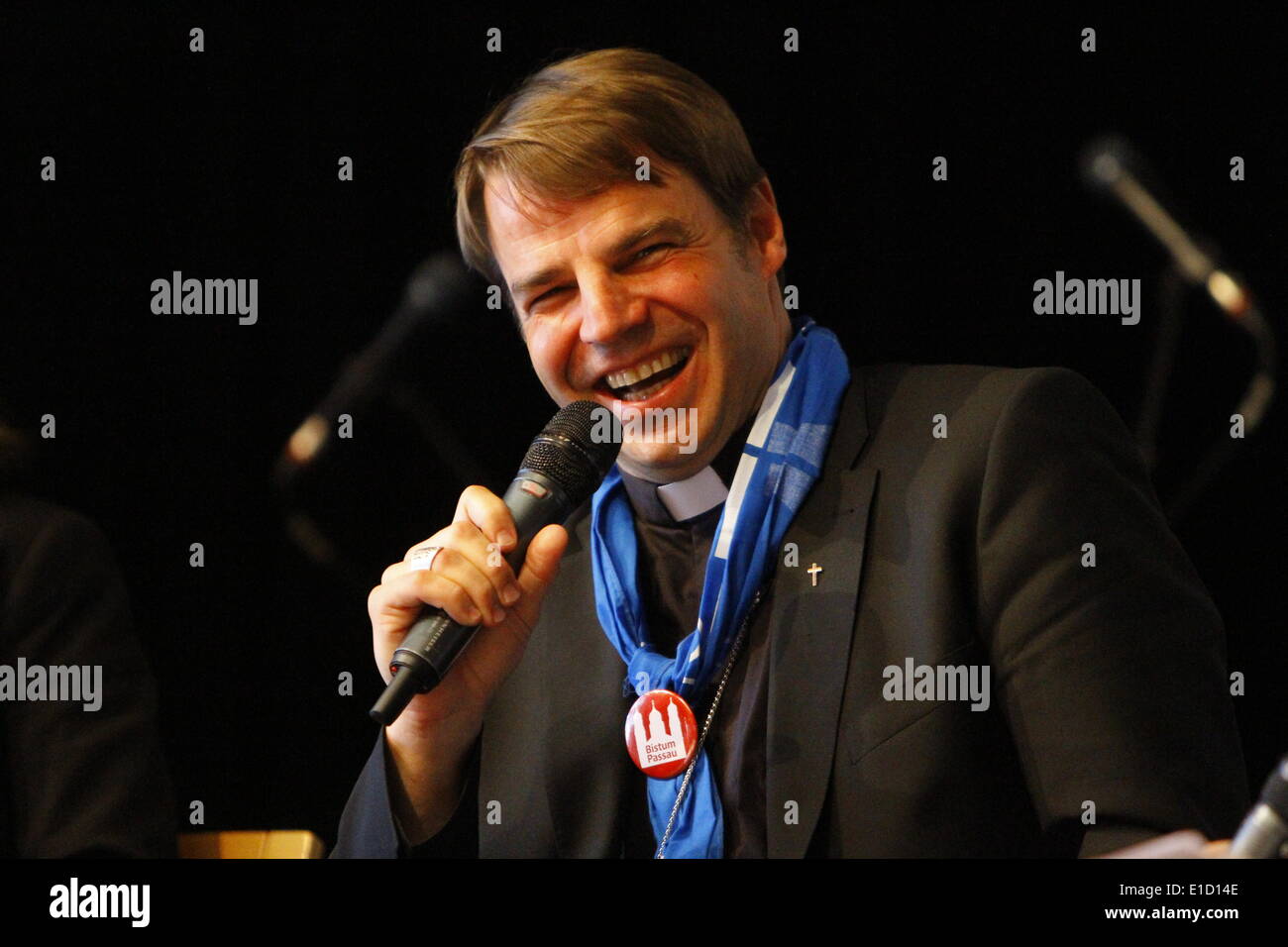 Regensburg, Germany. 31st May 2014. Close-up picture of Stefan Oster ...