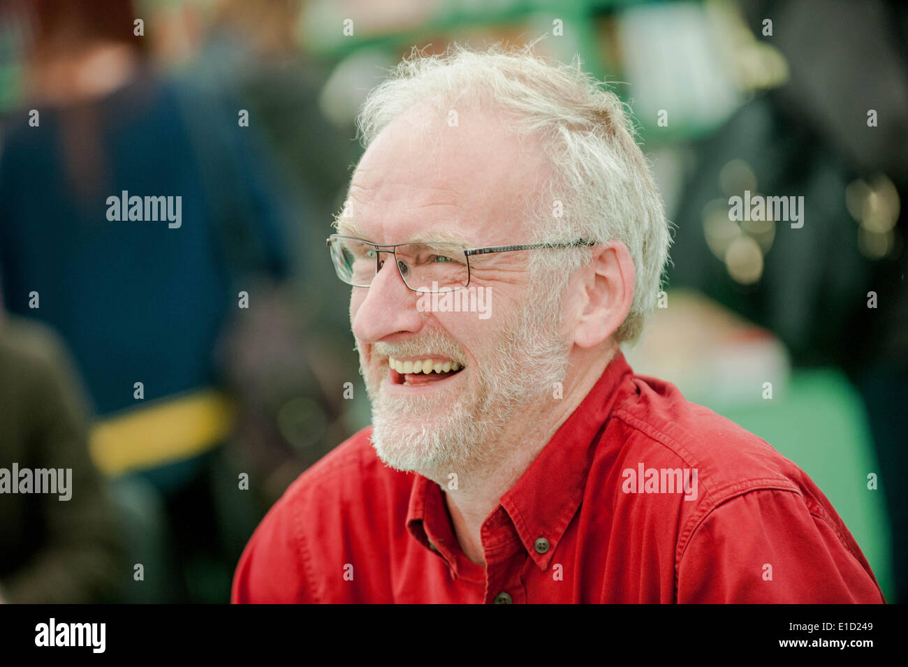 Hay on Wye, Powys, Wales, UK. 31st May 2014. Pictured: Author Jim ...