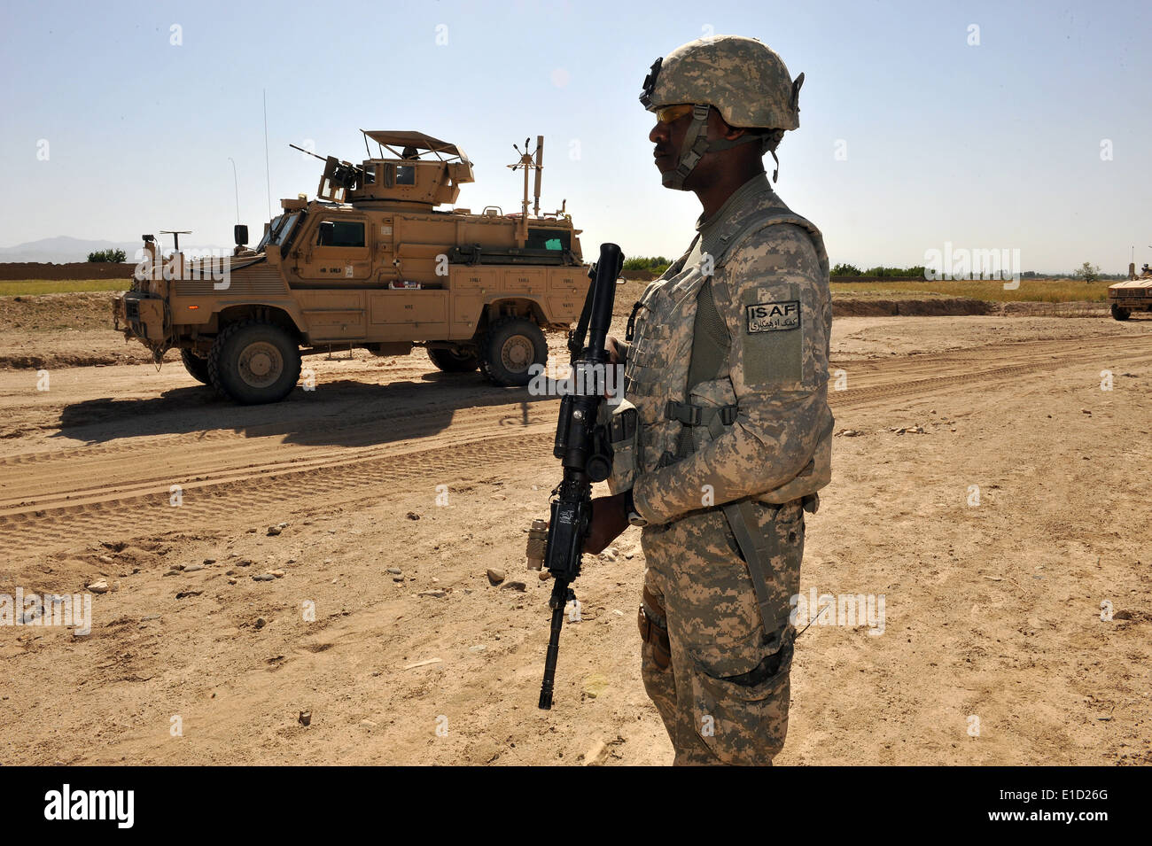 U.S. Army Spc. Arthur Kilgo, a member of the Ghazni Provincial ...