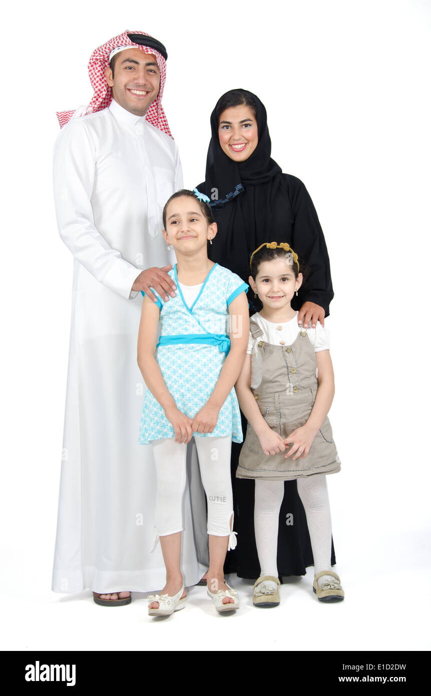 Emirati family Cut Out Stock Images & Pictures - Alamy