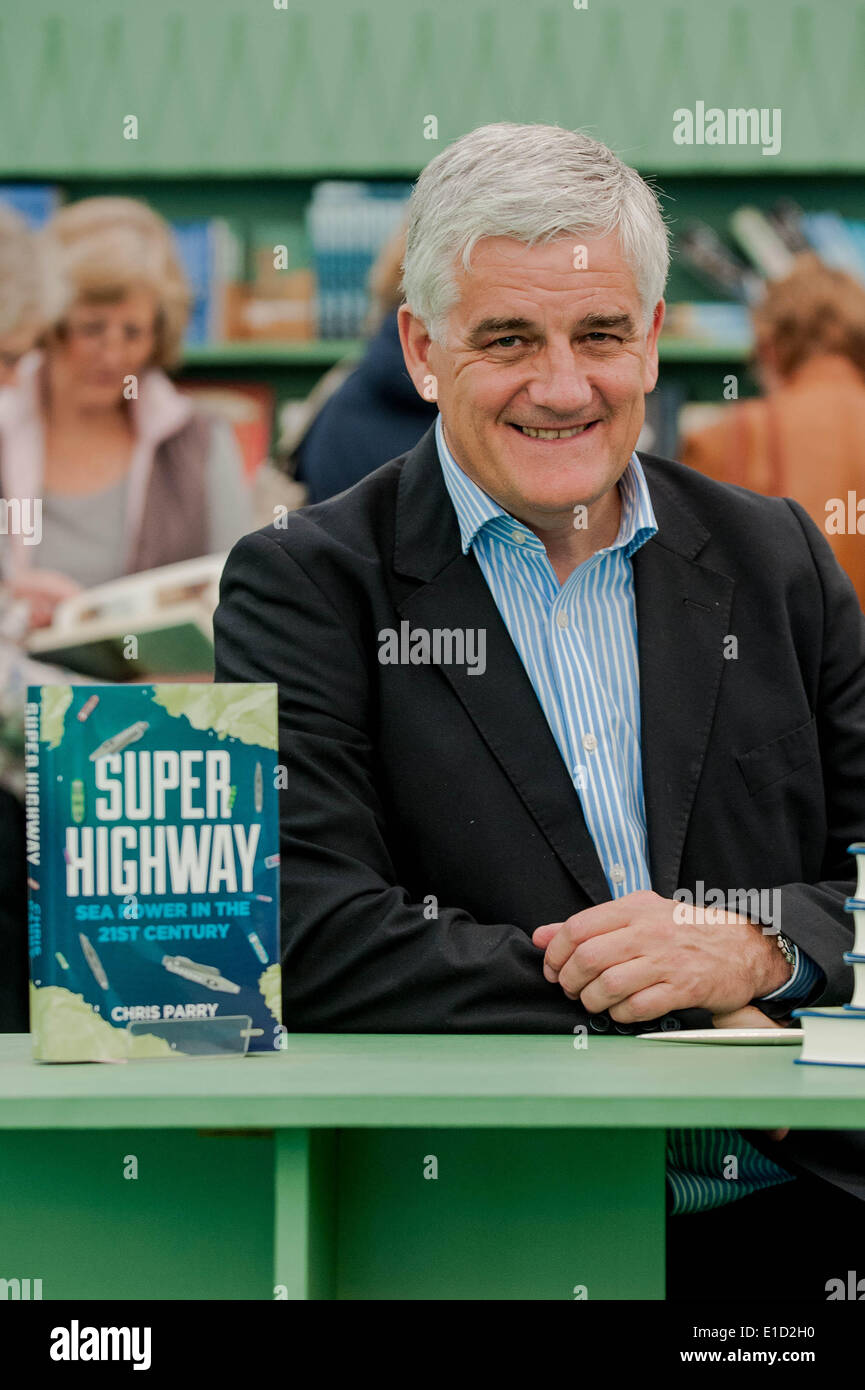 Hay on Wye, Powys, Wales, UK. 31st May 2014. Pictured: Authour Chris ...