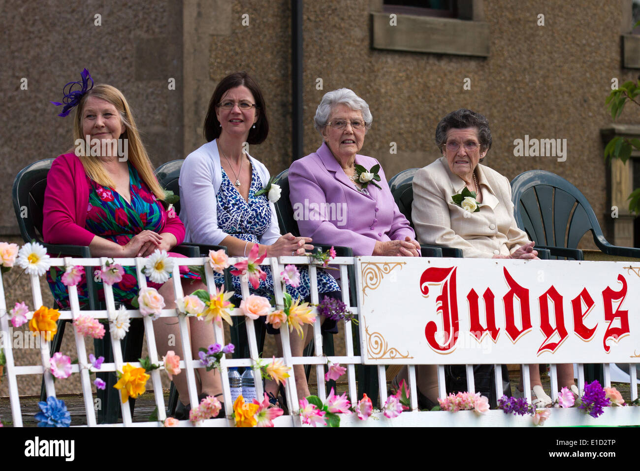 Preston, UK 31st May, 2014. Mrs Candice Bond, Mrs Ann Slicer, Mrs ...