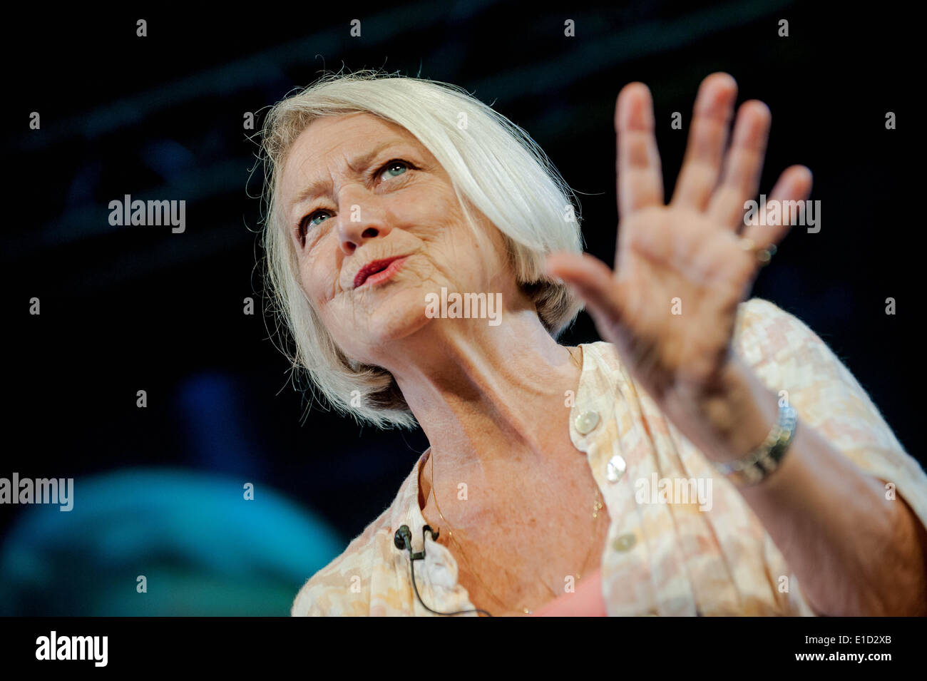 Hay on Wye, Powys, Wales, UK. 31st May 2014. Pictured: Kate Adie Re ...