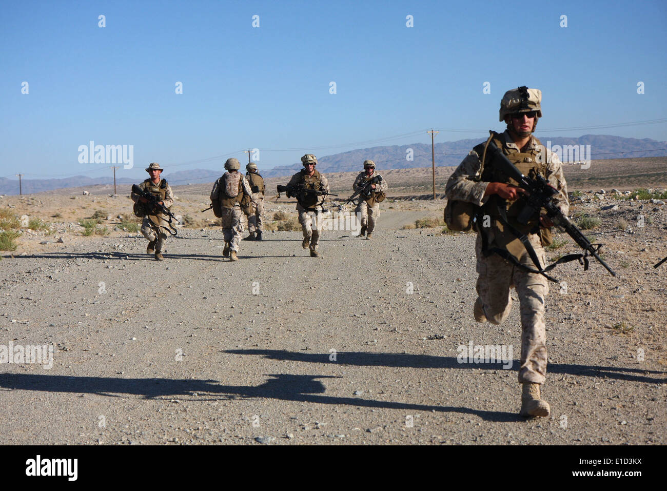 U s marines with 2nd platoon hi-res stock photography and images - Alamy