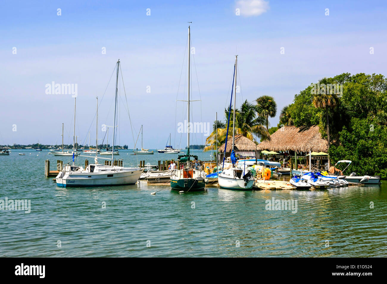 Sarasota waterfront an Bay in SW Florida Stock Photo - Alamy
