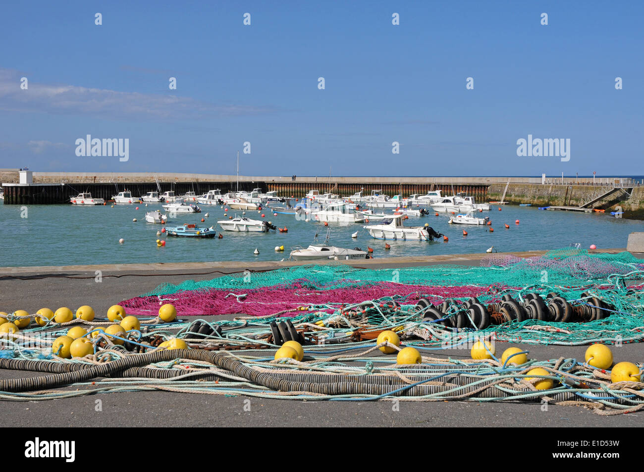 Harbour port en bessin hi-res stock photography and images - Alamy