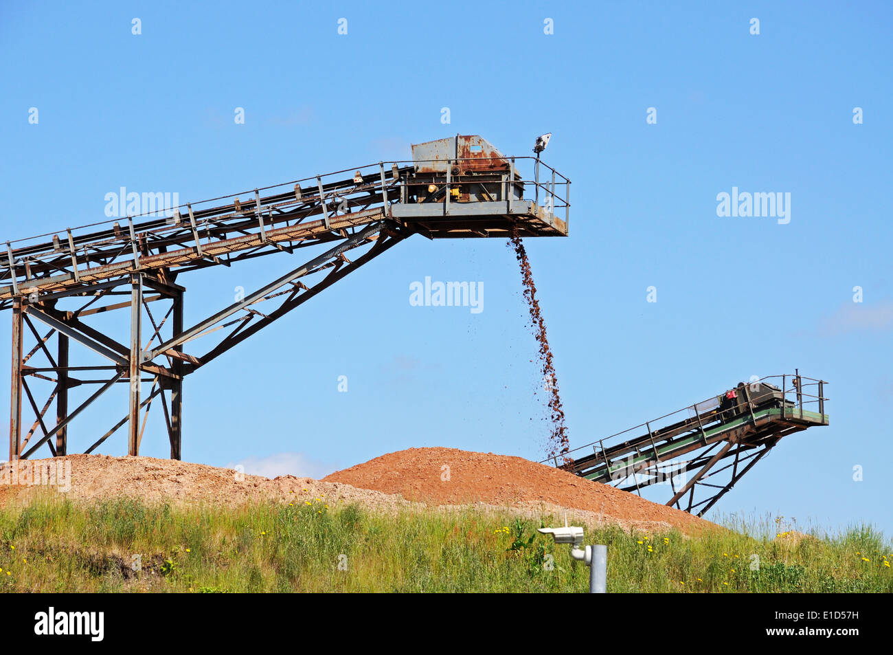 Quarry conveyor hi-res stock photography and images - Alamy