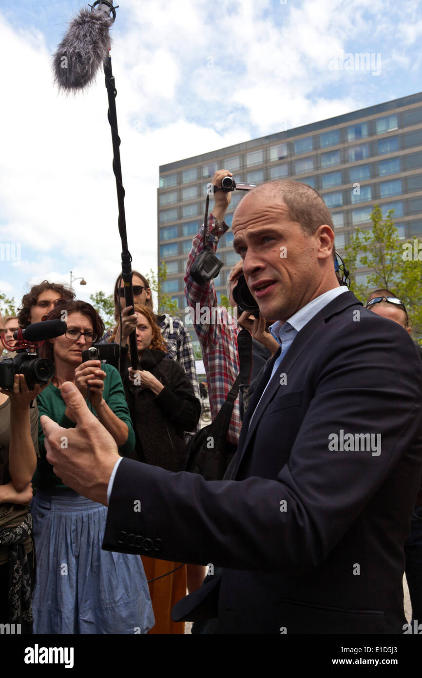 Copenhagen, Denmark – May 31st 2014: Dutch MP Labour Party (PvdA ...