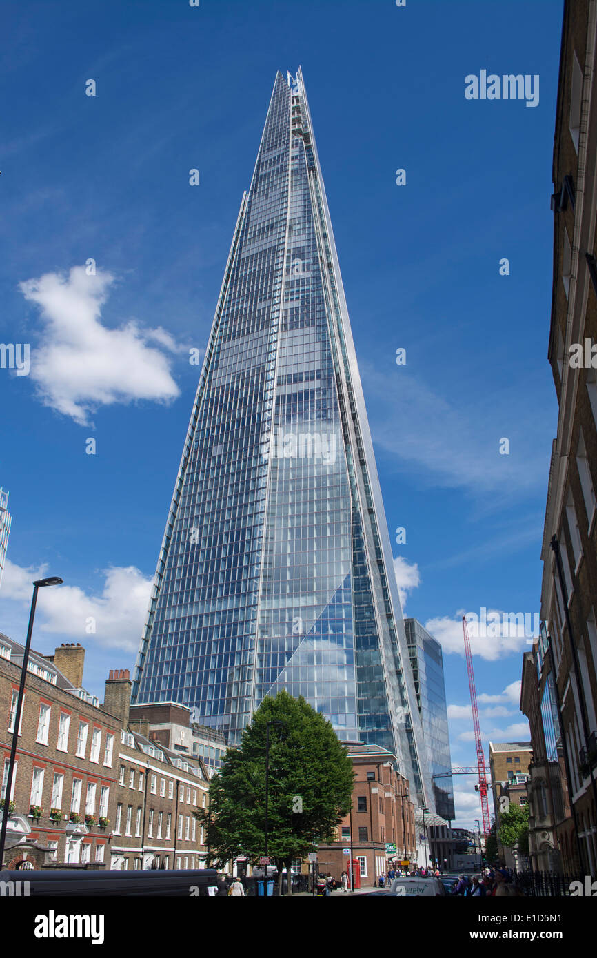 The Shard, also referred to as the Shard of Glass, Shard London Bridge ...