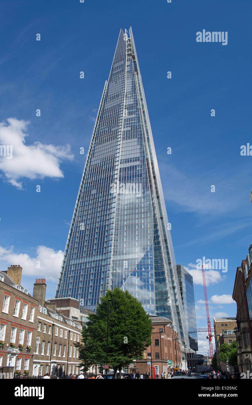 The Shard, also referred to as the Shard of Glass, Shard London Bridge ...
