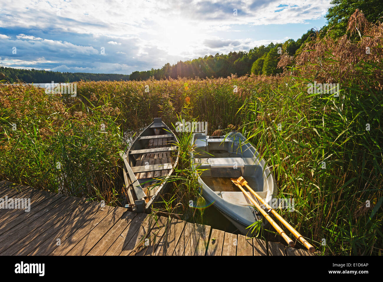 Europe, Poland, Wigry National Park, Lake Wigry Stock Photo - Alamy