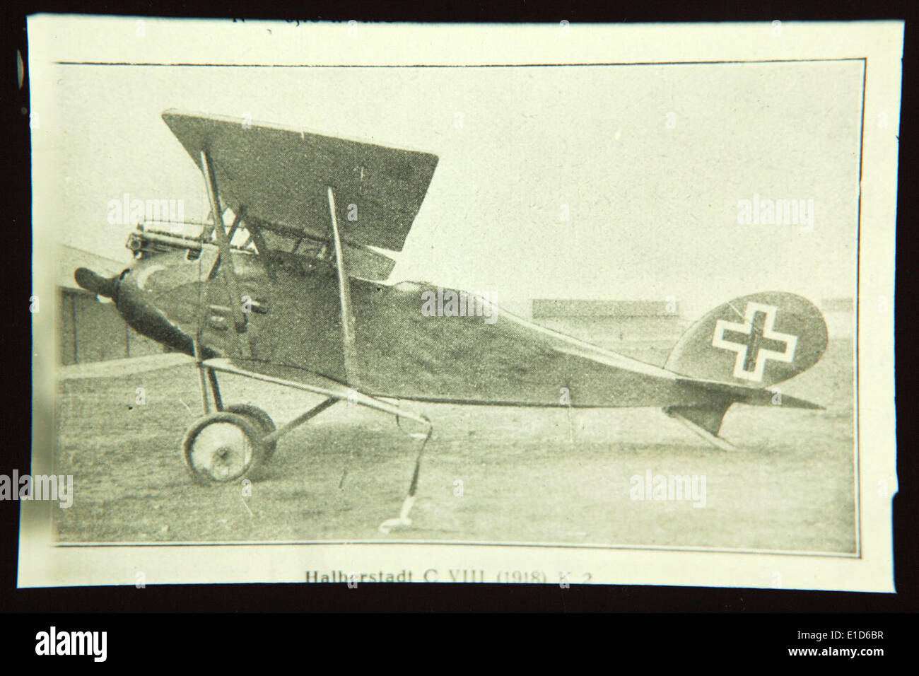 The Halberstadt C.VIII was a German biplane used during World War I ...
