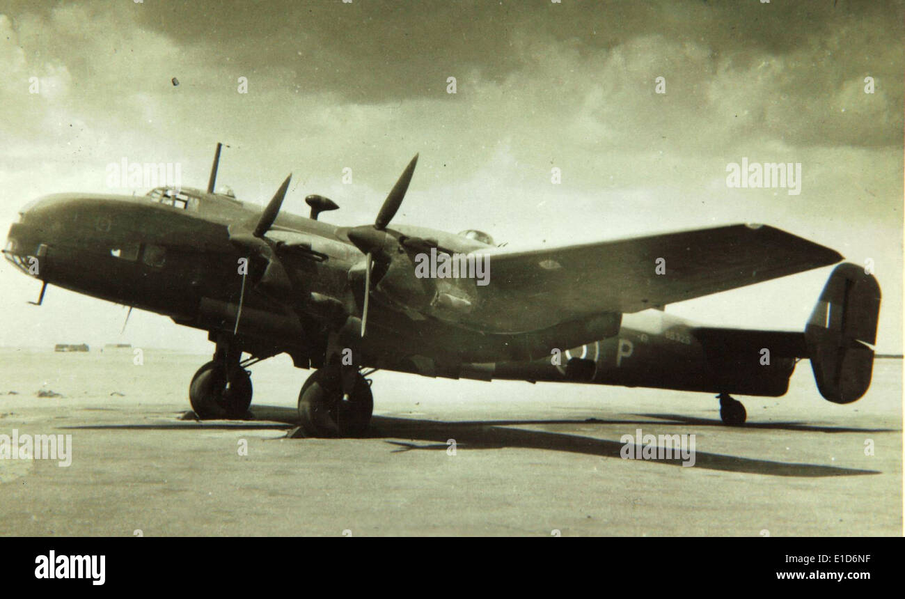 The Handley-Page Halifax was a British heavy bomber used during World ...