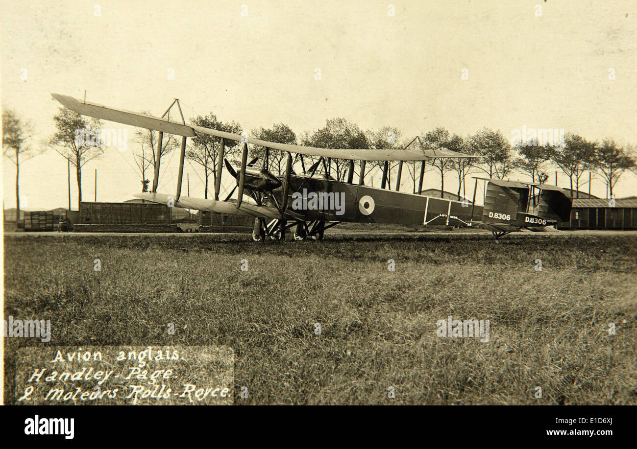 Handley page 0 400 hi-res stock photography and images - Alamy