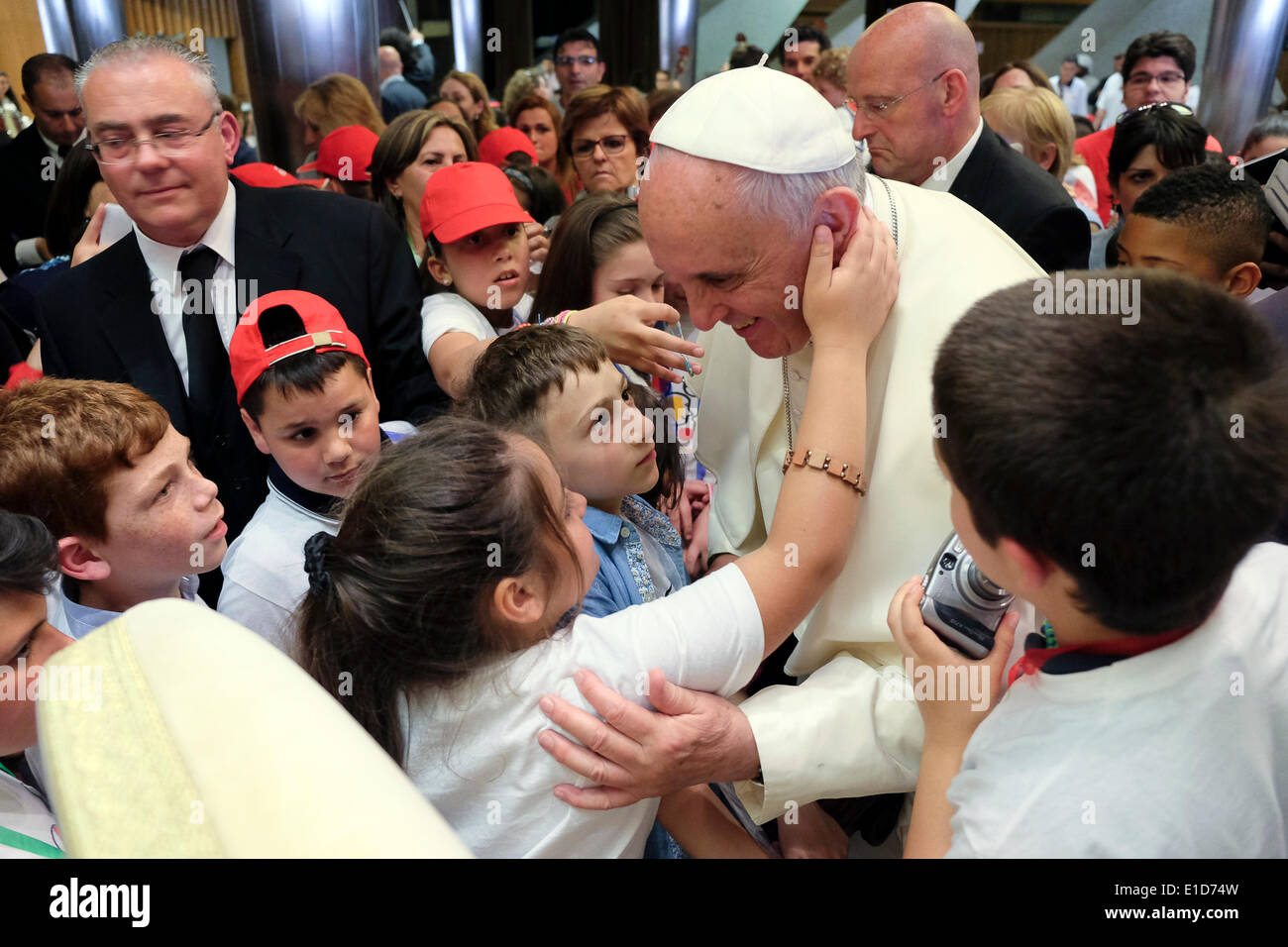 Pope francis children hi-res stock photography and images - Alamy