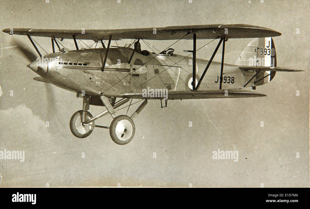 Hawker hart aircraft hi-res stock photography and images - Alamy