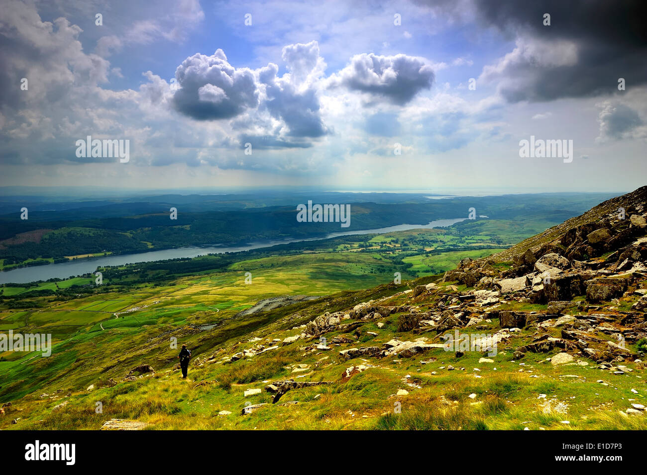 Coniston waters lake district hi-res stock photography and images - Alamy