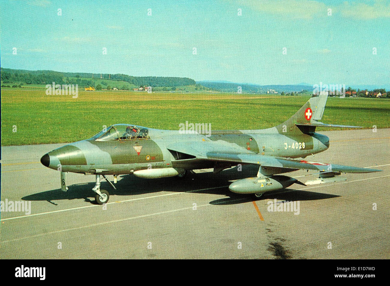 The Hawker F-1, also known as the Hawker Hunter, is a British fighter ...