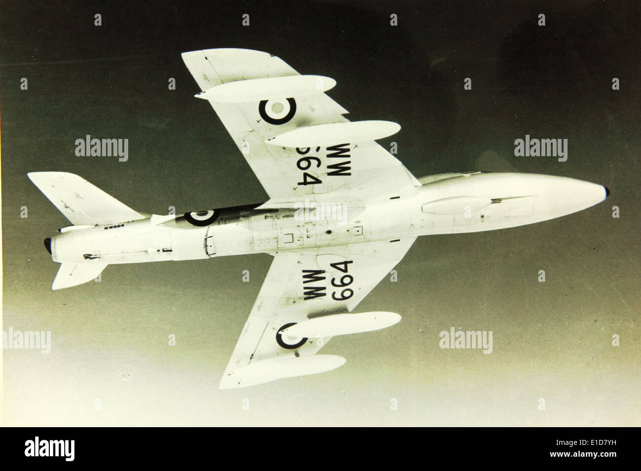 The Hawker Hunter F.1 was a British jet fighter designed in the late ...
