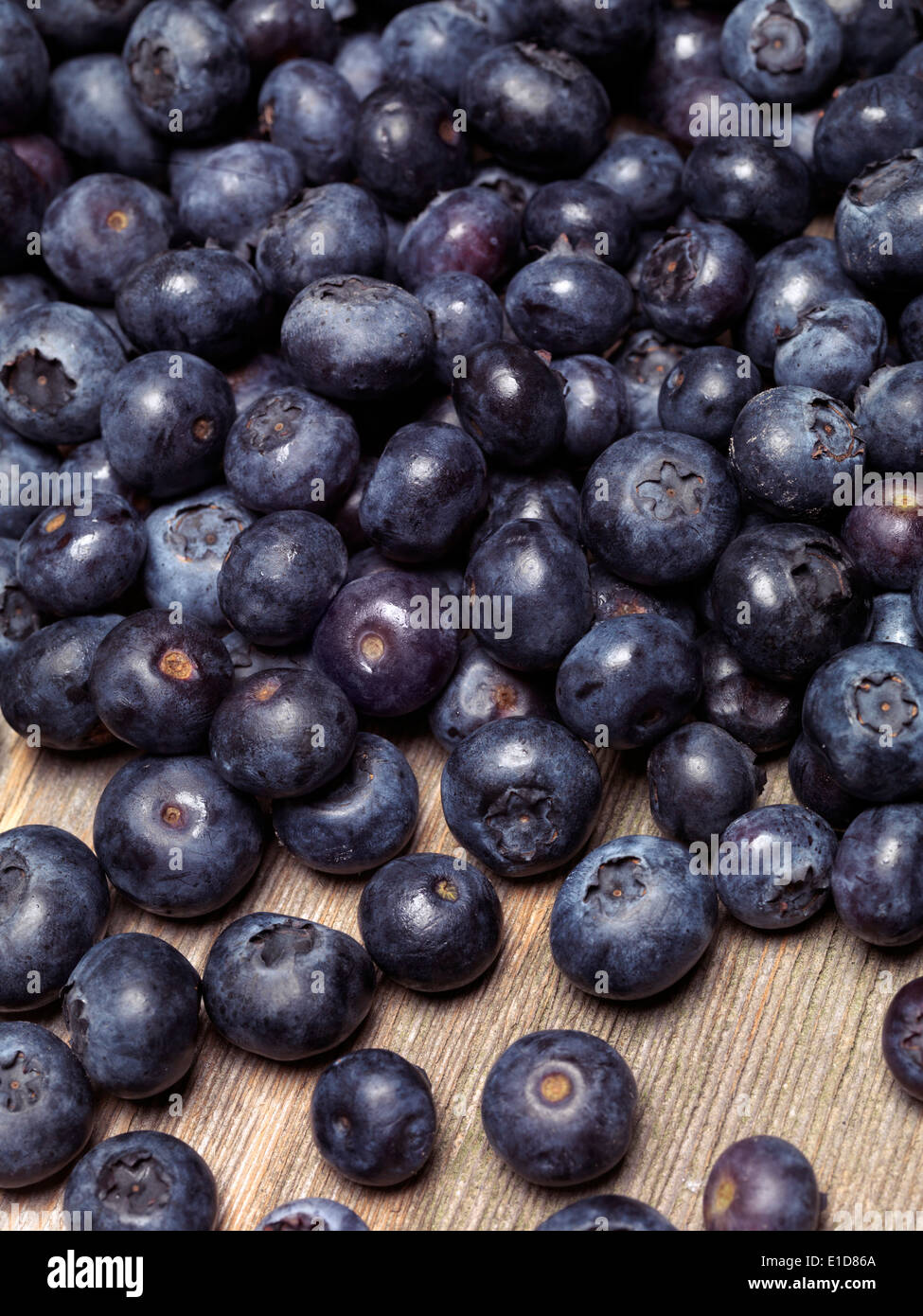 Blue blueberries closeup hi-res stock photography and images - Alamy