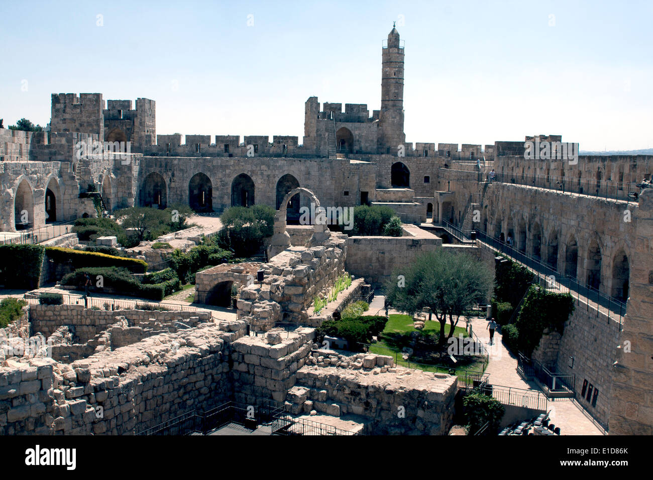 Jerusalem ruins hi-res stock photography and images - Alamy