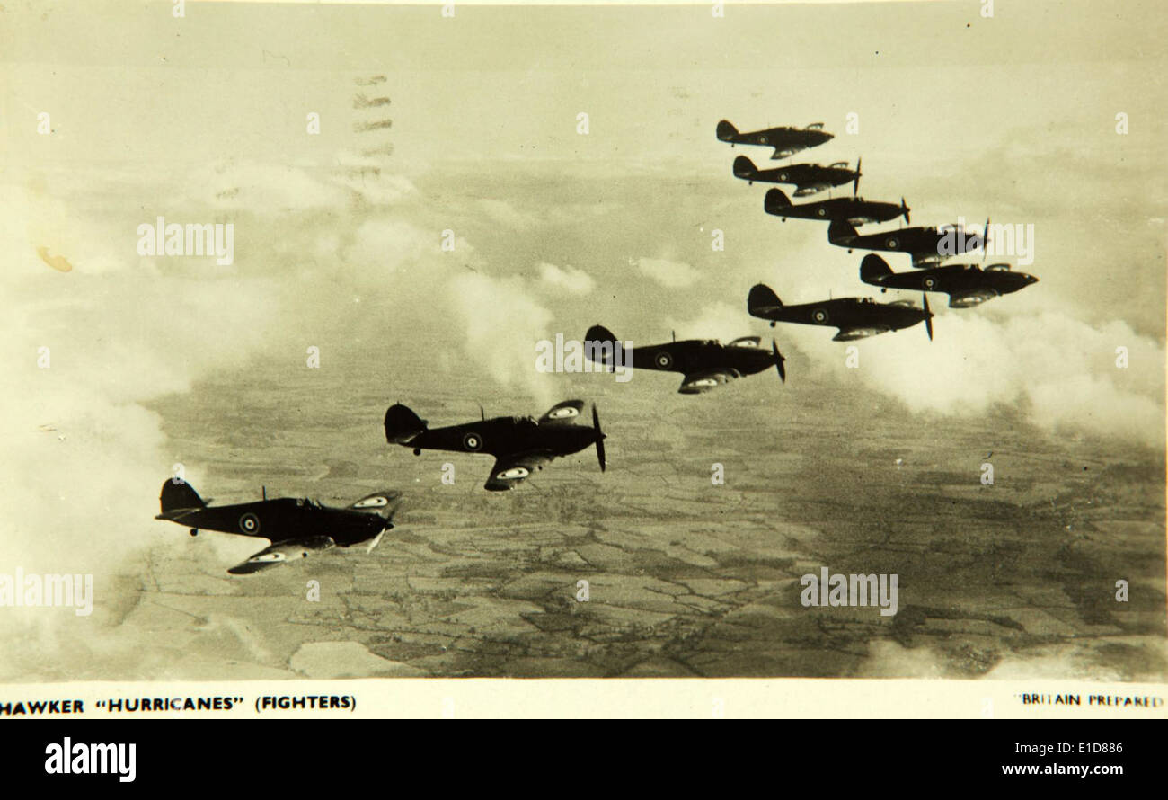 Hurricane fighter battle britain hi-res stock photography and images ...
