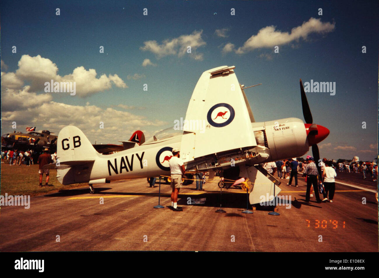 Wwii hawker sea fury hi-res stock photography and images - Alamy