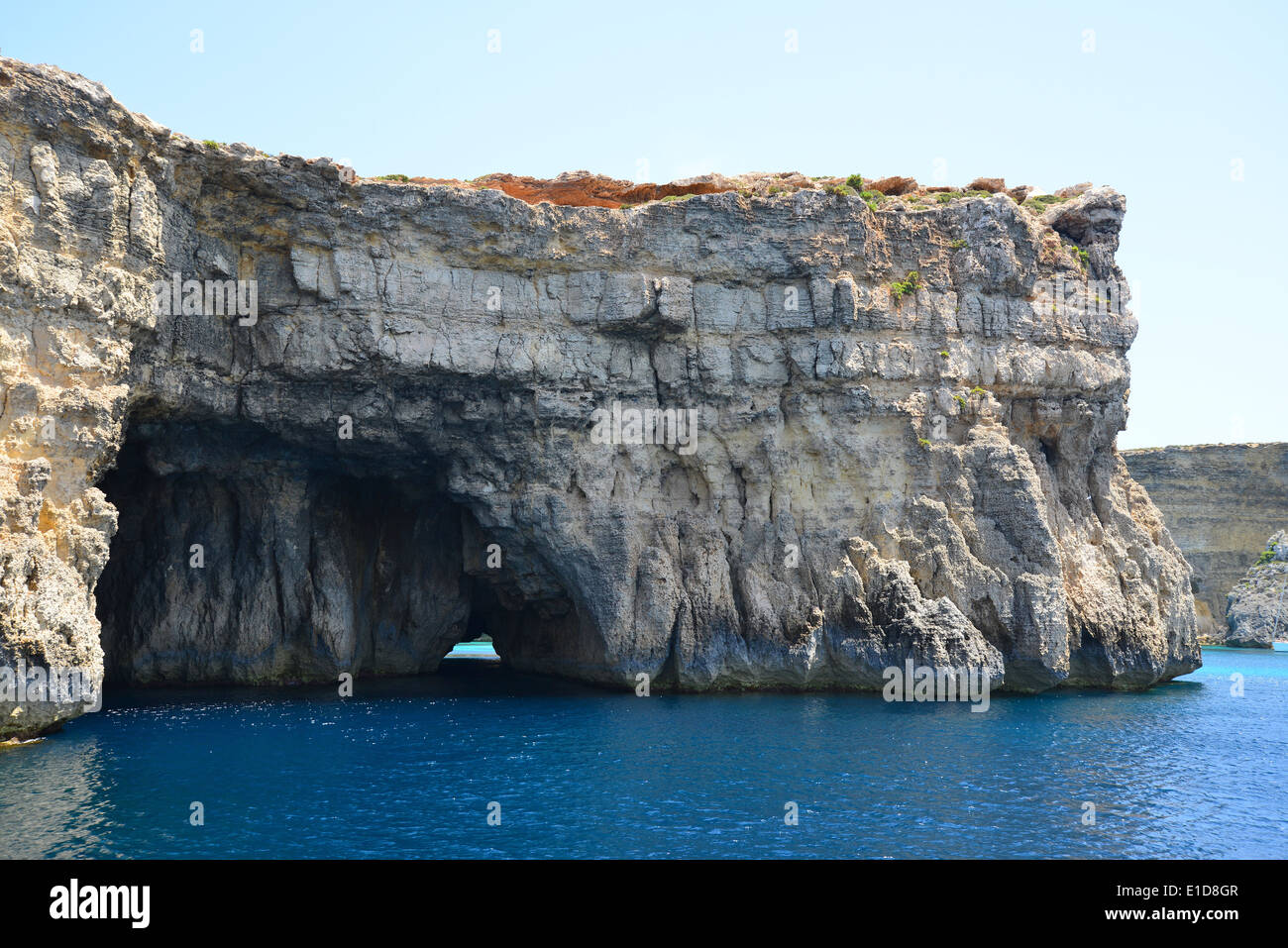 The Blue Lagoon caves, Comino (Kemmuna), Gozo and Comino District, Gozo ...