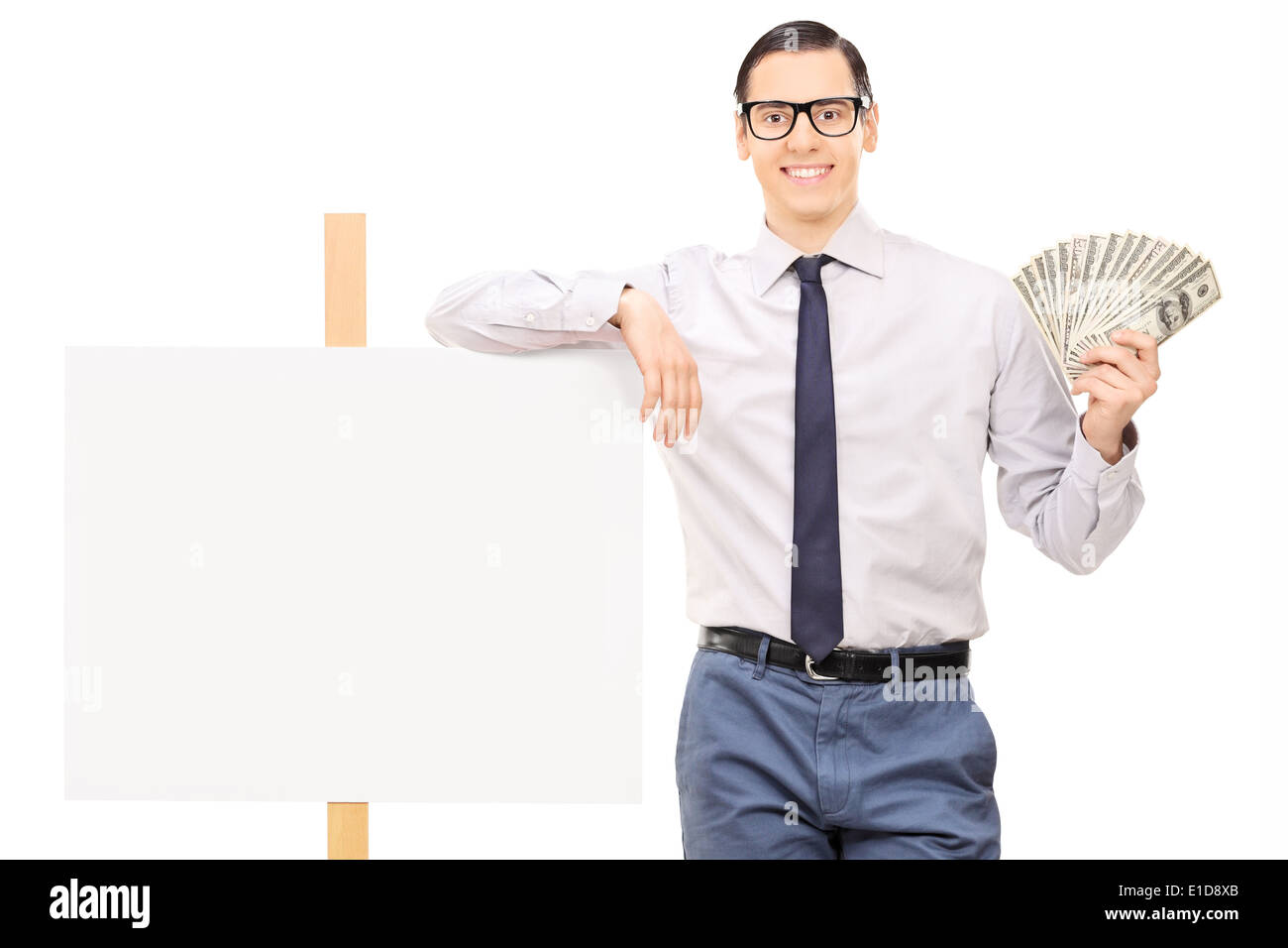 Happy man banner hi-res stock photography and images - Alamy