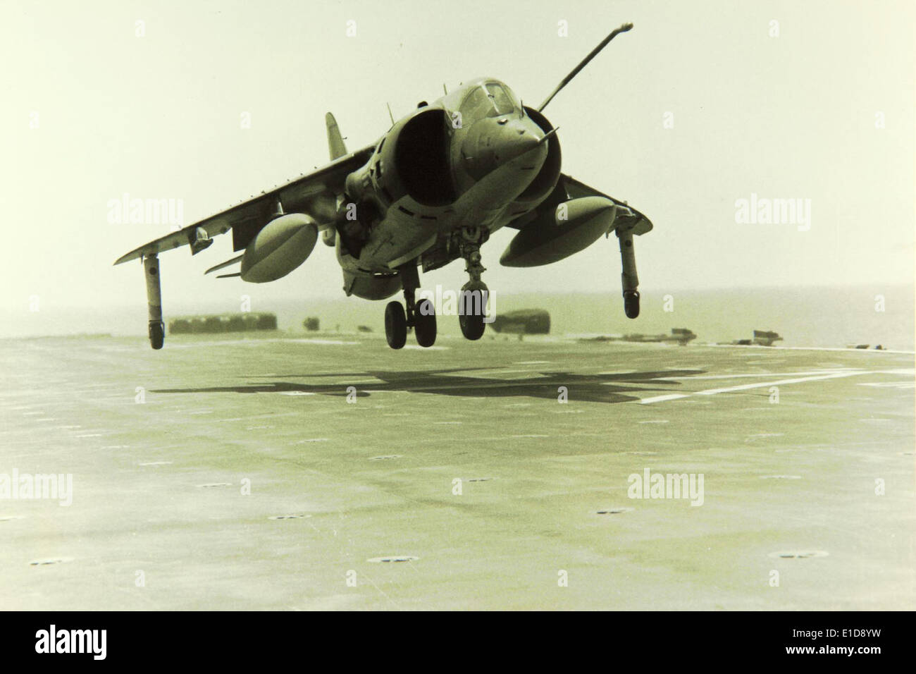 Hawker Siddeley, AV-8A, Harrier Stock Photo - Alamy